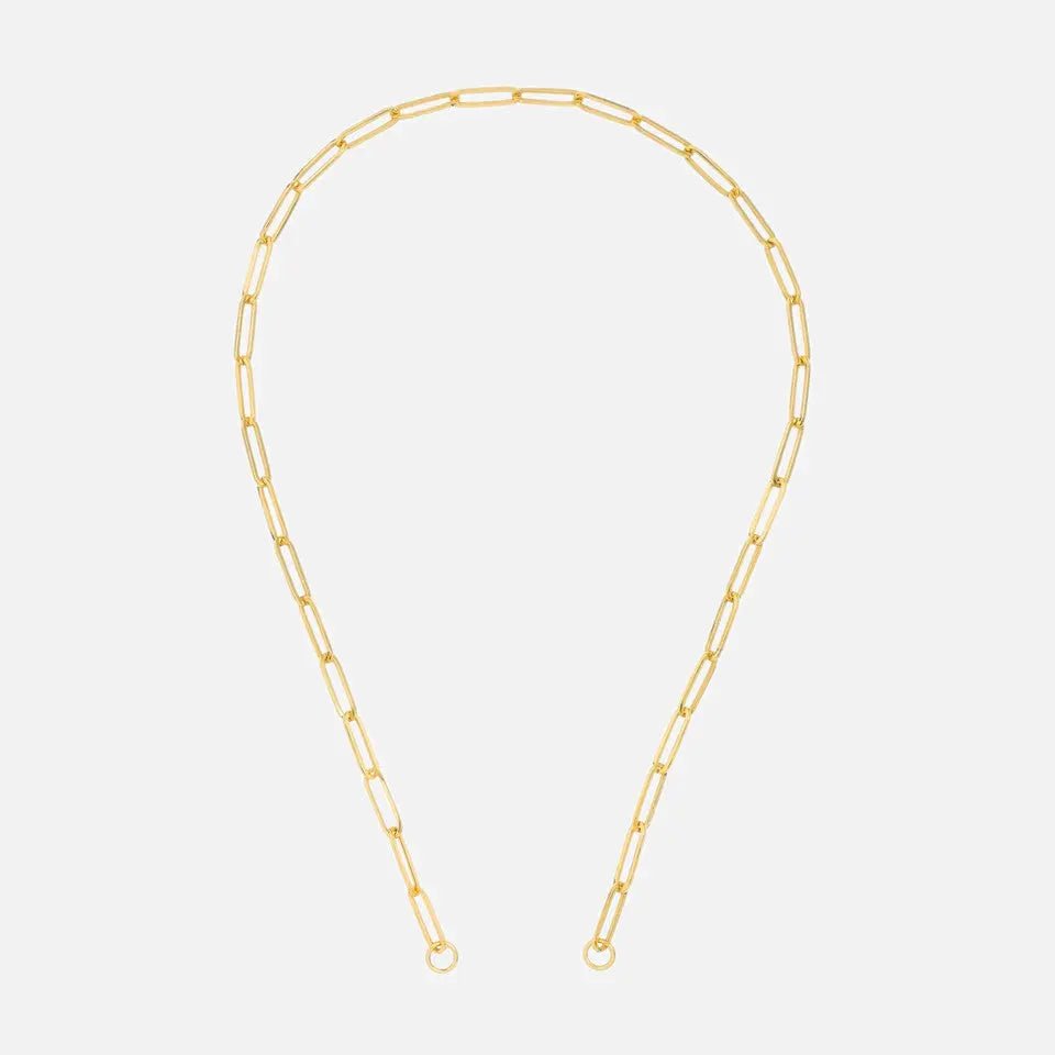 Split Paperclip Chain Necklace - Koru Jewelers